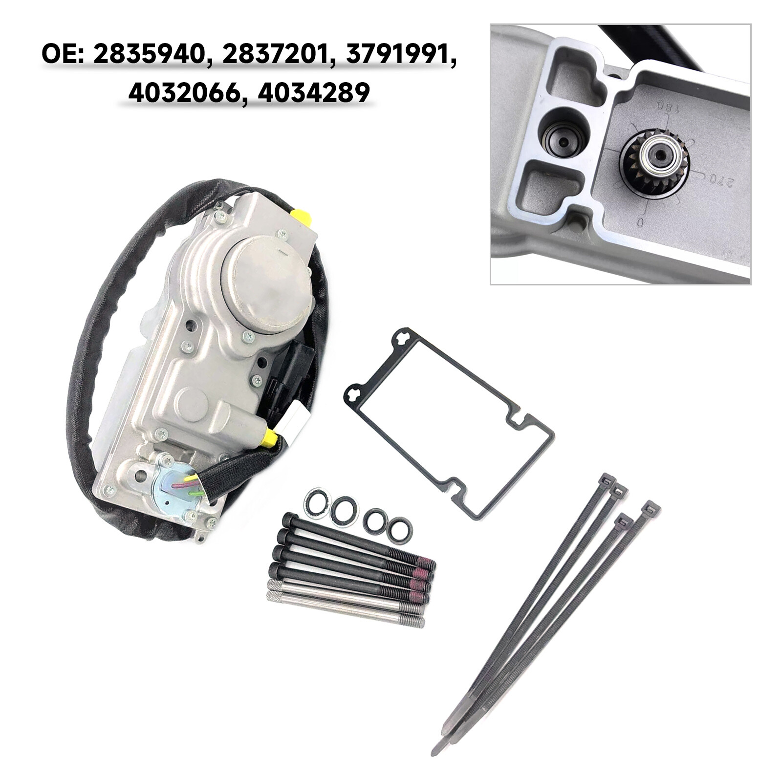 VGT Electronic Actuator for Cummins ISX Turbo part 4034289 RX or ...