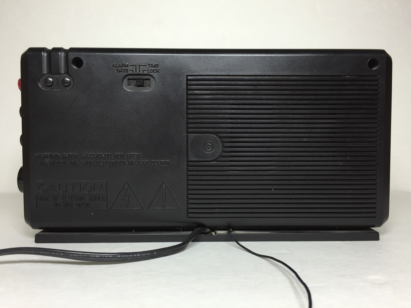 Proton 320 Dual Alarm AM/FM Digital Clock Radio Date Display Black FOR ...