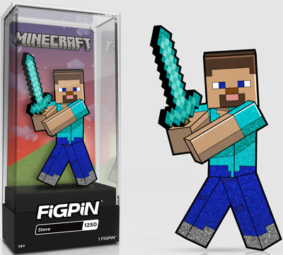 Minecraft Steve With Diamond Sword Diamond Armor Steve Etsy