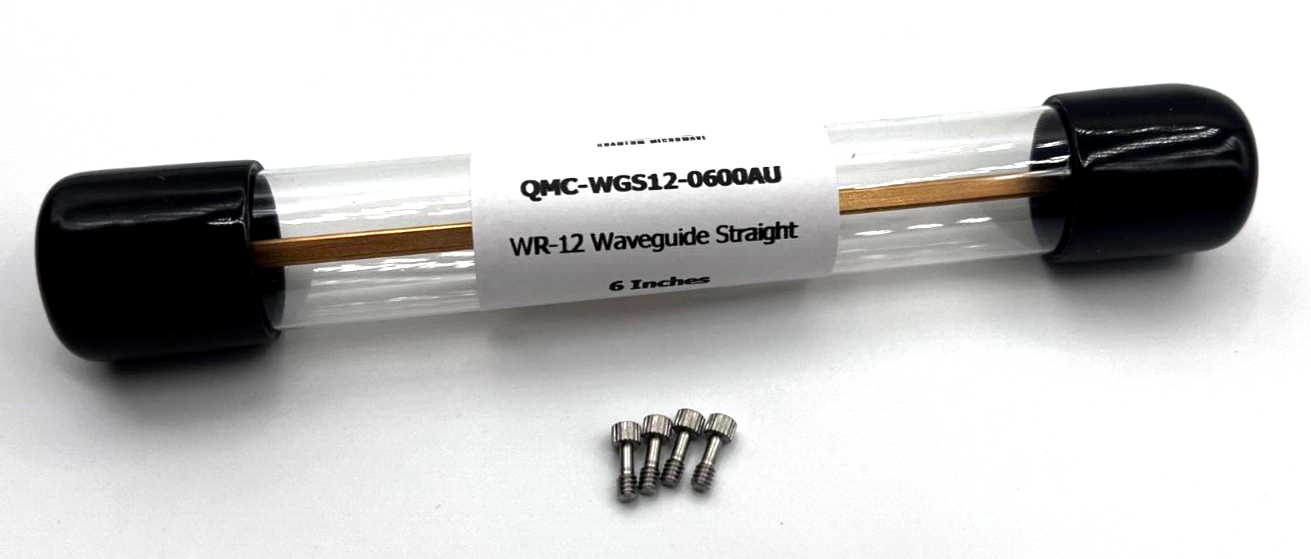WR-12 Millimeter Waveguide Straight 6 Inches Gold Plated | eBay