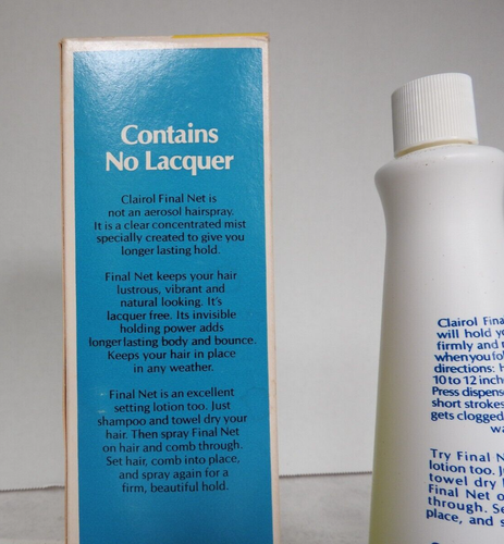 Final Net Regular Hold Unscented Spray 8 oz for sale online | eBay