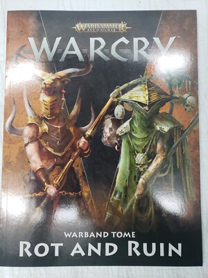 Warcry Rot and Ruin Warband Tome, Heart of Ghur, Rulebook, GW, AOS | eBay