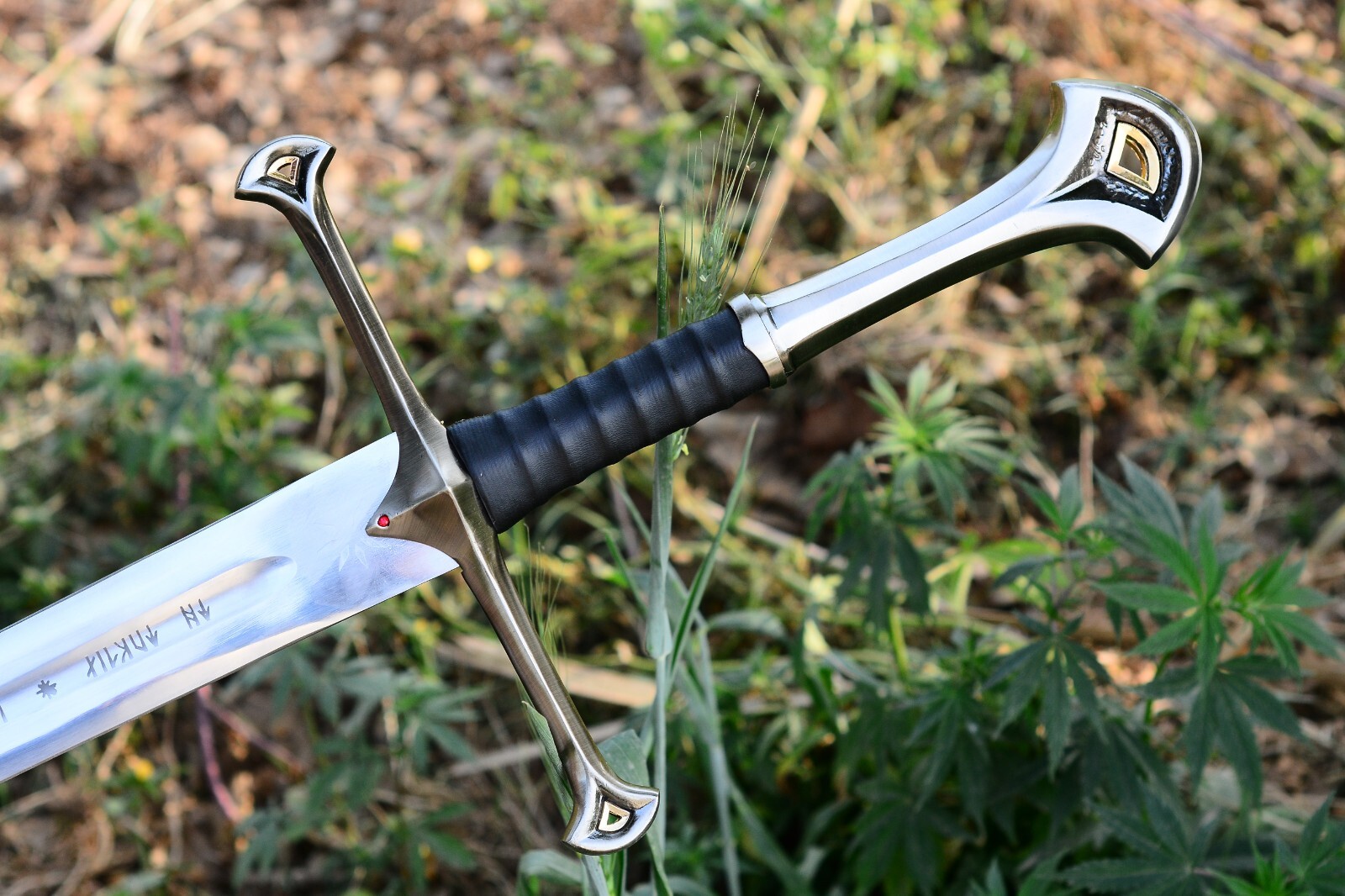 SHARD™ CUSTOM HAND FORGED D2 Steel Viking Ancient Sword Battle Ready ...