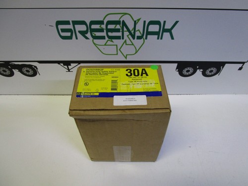 SQUARE DU221RBUP DISCONNECT SWITCH 30A NEW OPEN BOX FREE SHIPPING ...