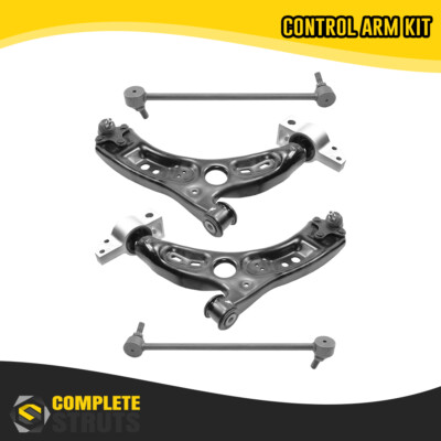 Front Lower Suspension Control Arm & Link Kit for 2010-2017 Volkswagen ...