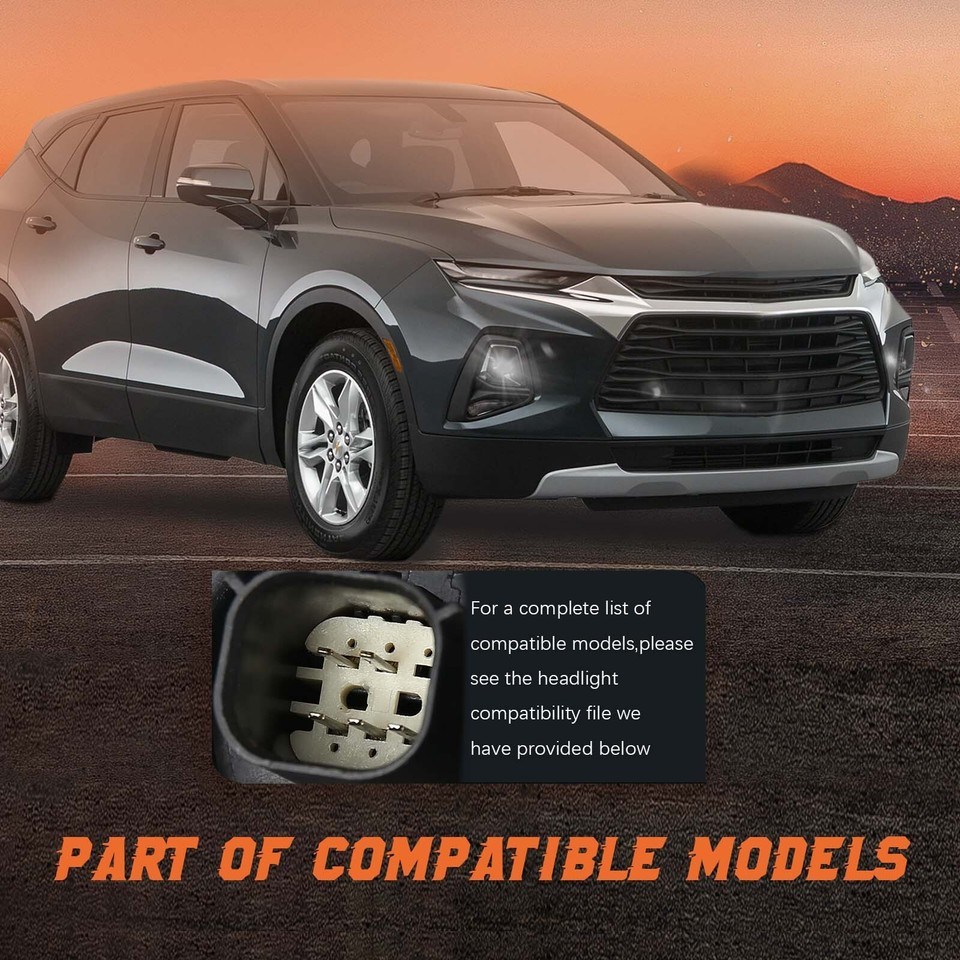 For 2019-2021 Chevy Blazer Driver Left Side HID Headlight Headlamp ...