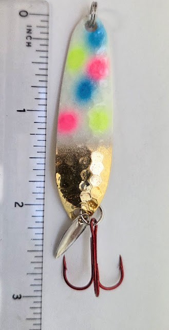 3 asst. Hot Glow Wonder Bread Ice Spoon- Gold Rush Ice Spoons 1/4oz ...