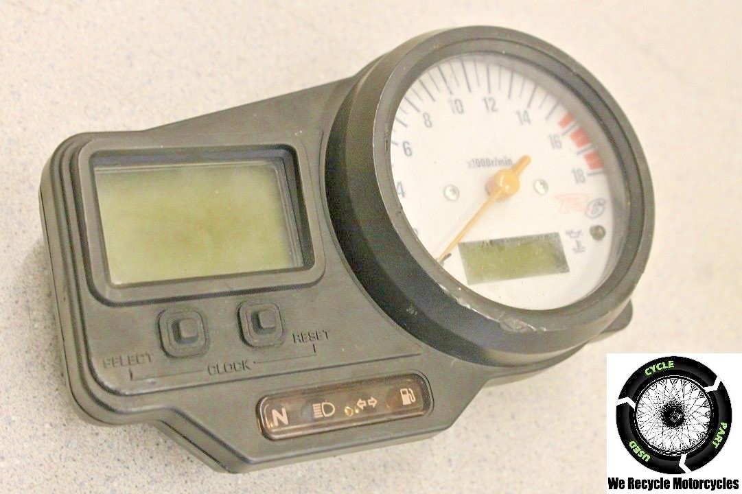 2000 YAMAHA YZF R 6 L SPEEDOMETER GAUGES INSTRUMENT CLUSTER OEM R6 00 ...