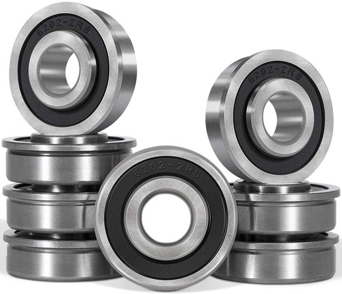 8pcs Flanged Ball Bearing ID 1/2" x OD 1-3/8" for Lawn Mower ...