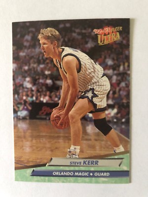 Steve Kerr - NBA Orlando Magic - 92-93 Fleer Ultra Basketball card #326 ...