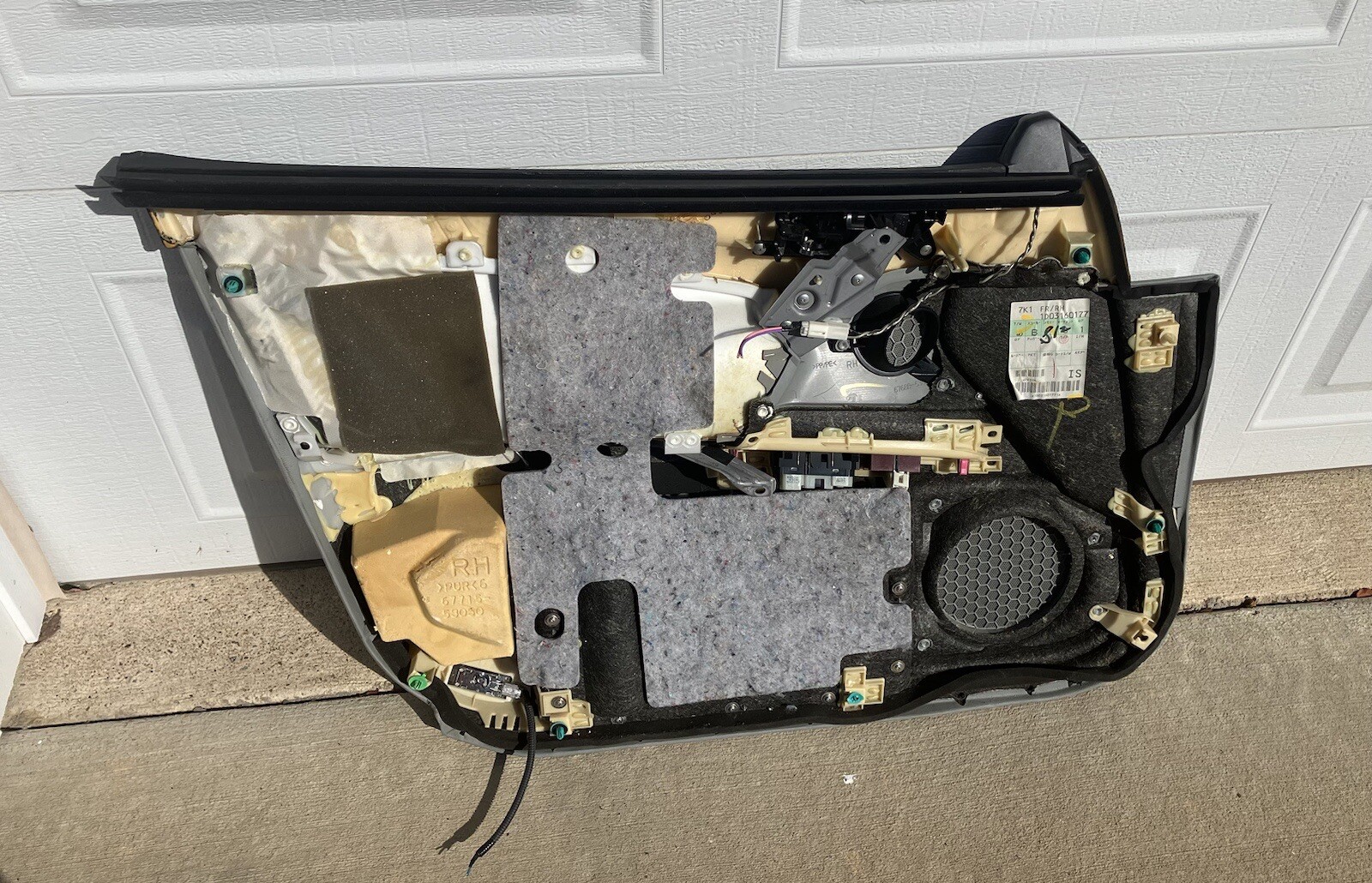 2006-08 Lexus IS250 IS350 SEDAN Right Front Door Panel GRAY RH | eBay