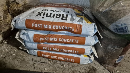 4 x 20kg bags post mix concrete | eBay