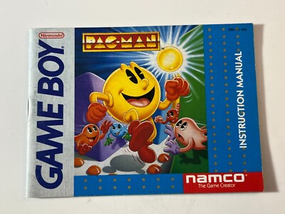 Pac-Man Instruction Booklet ONLY! (Game Boy, GB) Original Manual | eBay