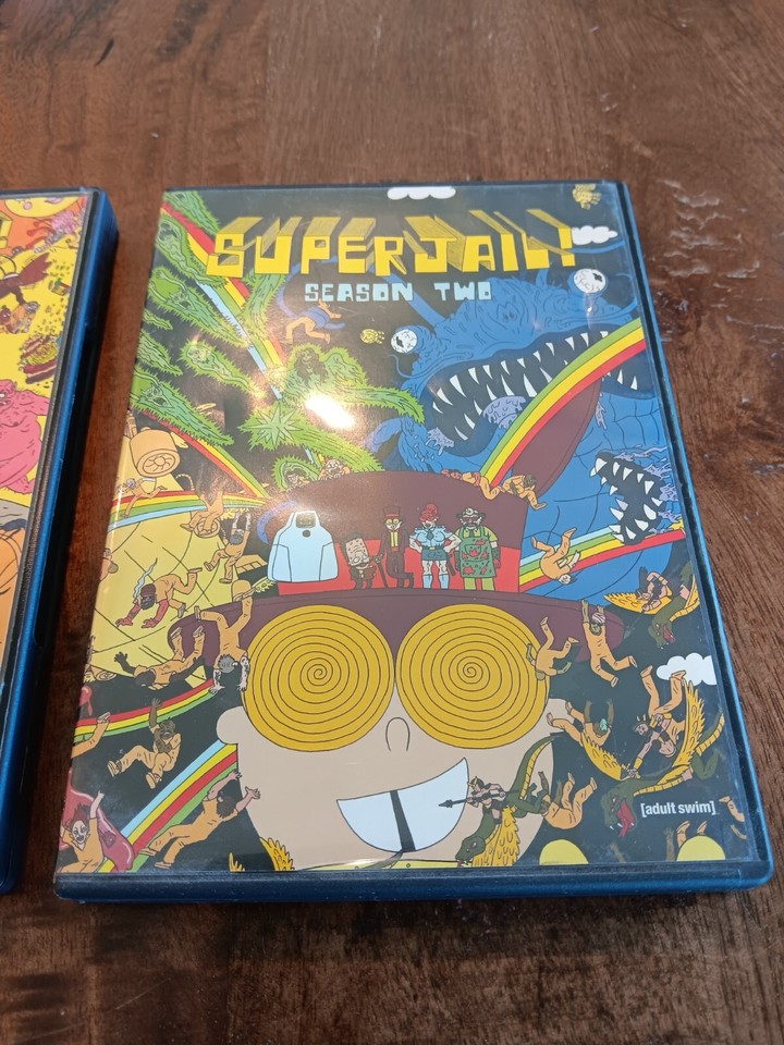 DVD Cartoon Network SuperJail! Seasons 1 and 2, Region 1 Canada/U.S ...