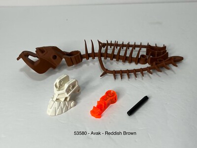 LEGO Bionicle Piraka Avak Flexible Spine & Mask 53580 with Light Up ...