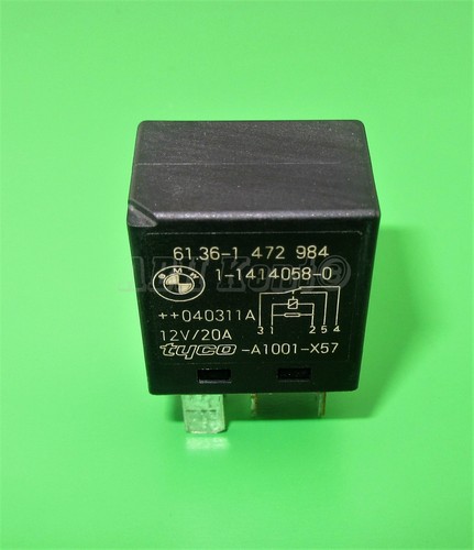 592-BMW Mini 5-Pin Relief, Terminal 15 K6326 & Wiper 1 K36 Relay ...