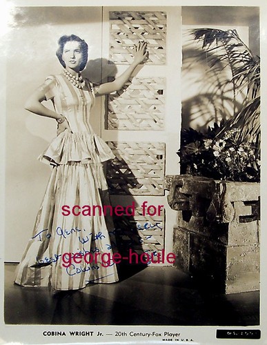 COBINA WRIGHT, JR. - PHOTOGRAPH - SIGNED - CHARLIE CHAN | eBay