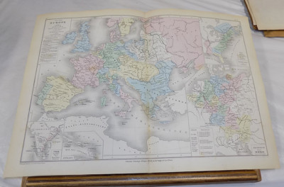 Reproductions - Map Genealogy Atlas Poster History