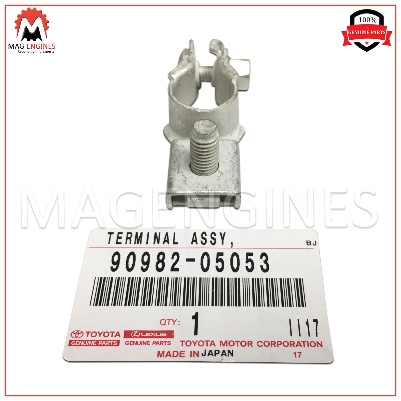 90982-05053 GENUINE OEM TERMINAL, BATTERY POSITIVE 9098205053 | eBay