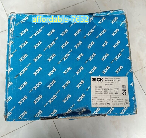 MICS3-ACAZ90PZ1P01 1094459 SICK laser scanner Brand New by DHL or Fedex ...