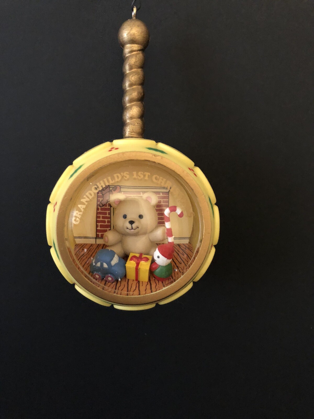Vintage Russ Berrie Christmas Ornament Grandchild's First Christmas ...