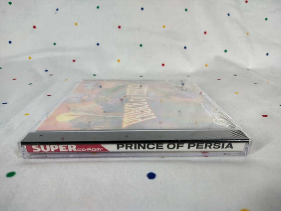 TurboGrafx 16 Super CD-ROM Prince Of Persia RARE New Sealed USA ...