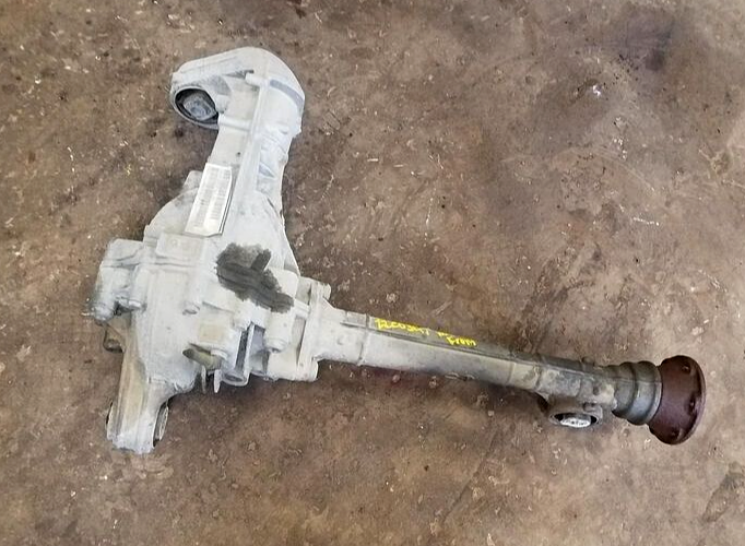 2013-2015 Audi Q7 3.0L Front Axle Differential Carrier Assembly ...