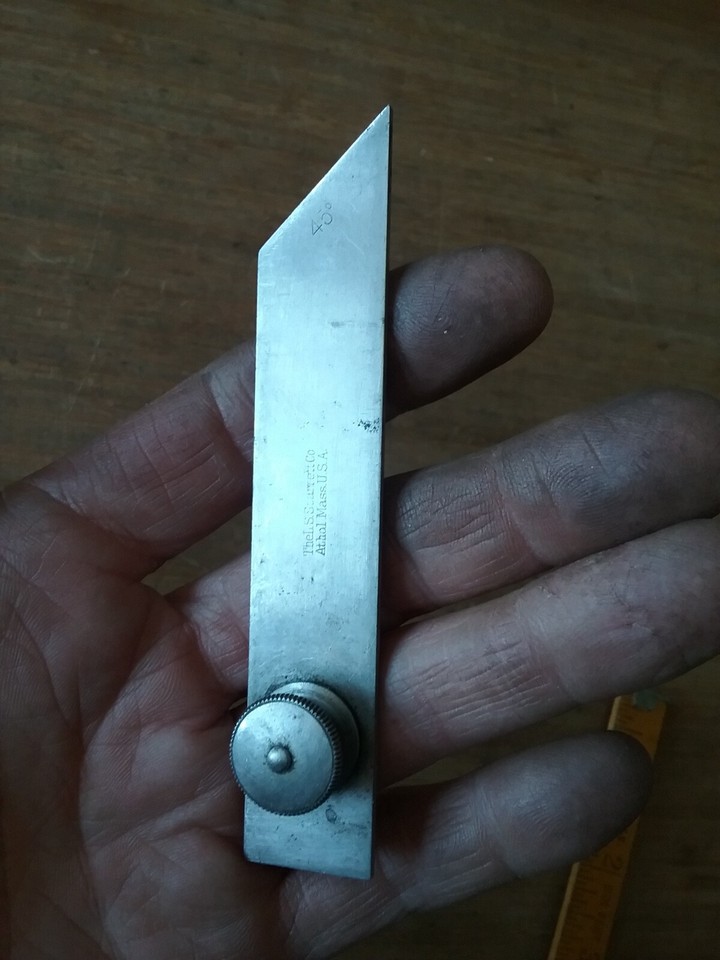 STARRETT No. 49 Combination Bevel 45 Degree Part? USA Made. | eBay
