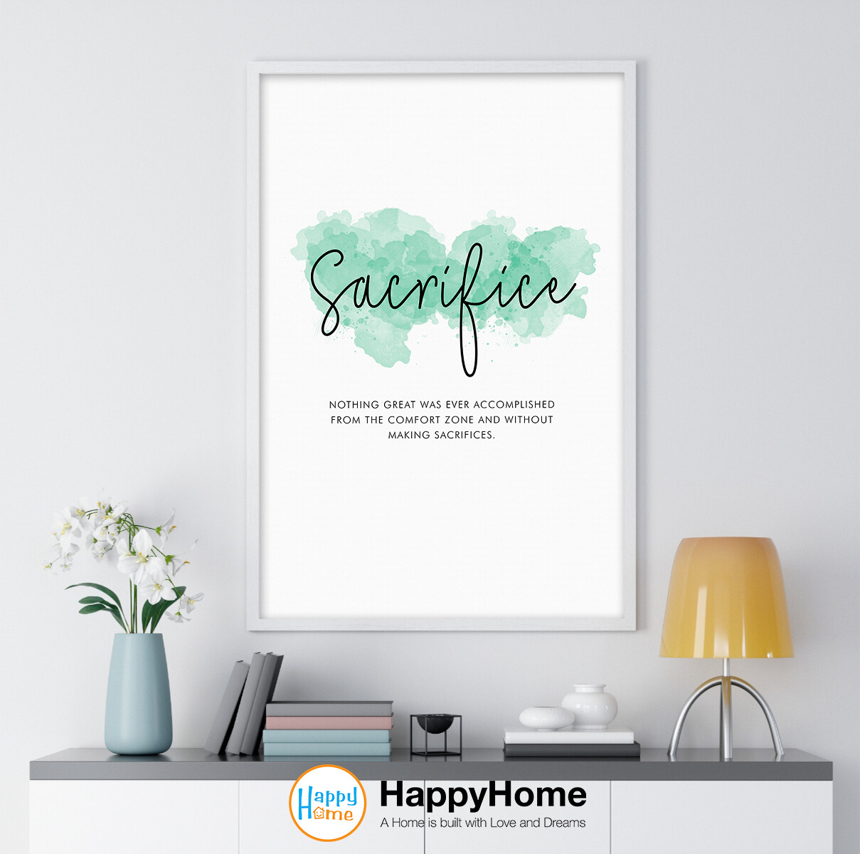 Sacrifice Definition Poster Motivational Inspirational Wall Art Office ...
