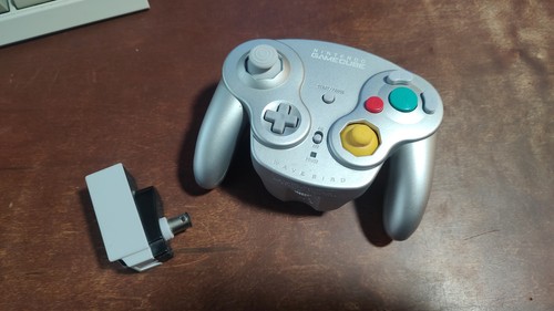 Nintendo Gamecube Wavebird Wireless Controller Platinum DOL-004 ...