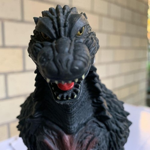 Godzilla Soft Vinyl Figure Large Bandai Toho | eBay