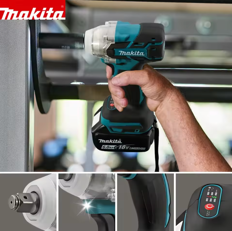 Makita DTW285 18V Li-ion Cordless Brushless Mid Torque Impact Wrench | eBay