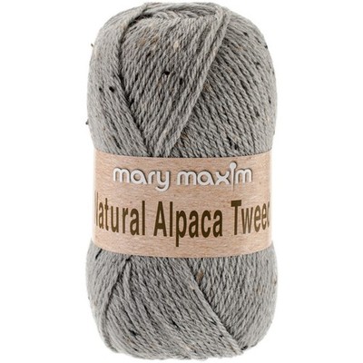 Mary Maxim Natural Alpaca Tweed Yarn-Grey - Y083-309 | eBay.de