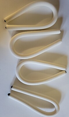 4 Pk Creative Bendable Hooks White 12 In | eBay