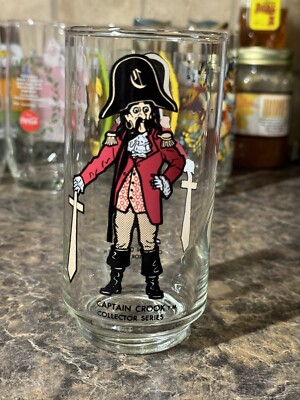 McDonalds Glass Captain Crook Collector Series 1977 Vintage Collectible ...