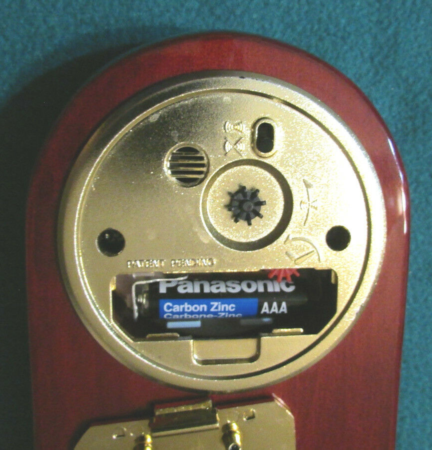 Benchmark Rosewood Arch Table Alarm Clock 5" | eBay