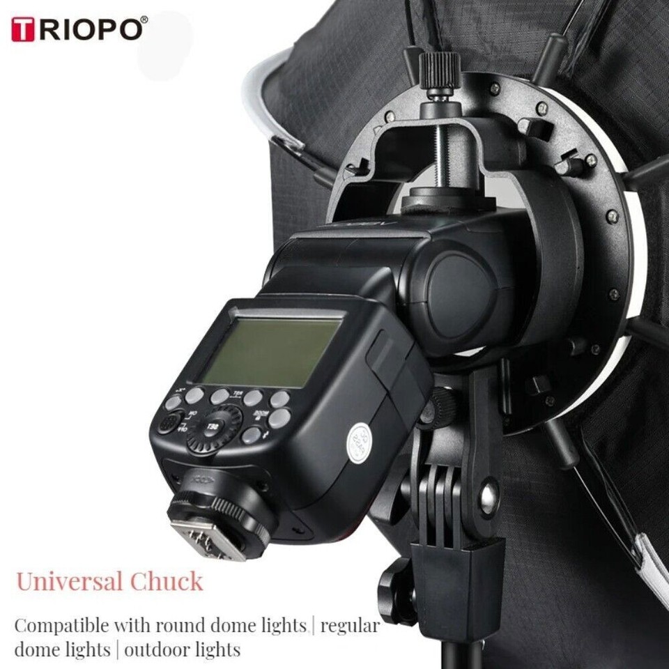 US Triopo KX90 90cm Octagon Speedlite Softbox For Godox Yongnuo V1Pro ...