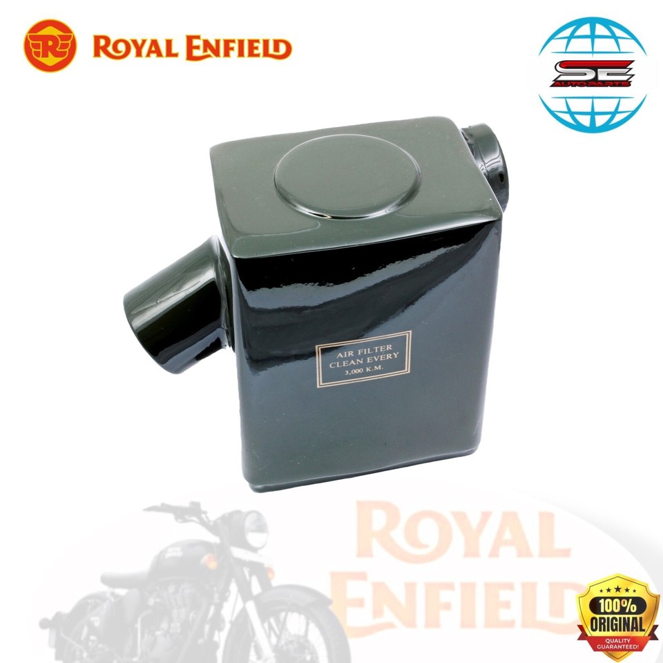 Royal Enfield resonator box for bullet 350/500 classic 350 bullet x 350 ...