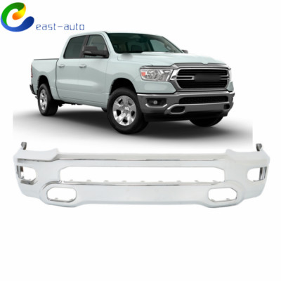 Front Bumper Face Bar Chrome For 2019 2020 2021-2024 RAM 1500 Pickup ...