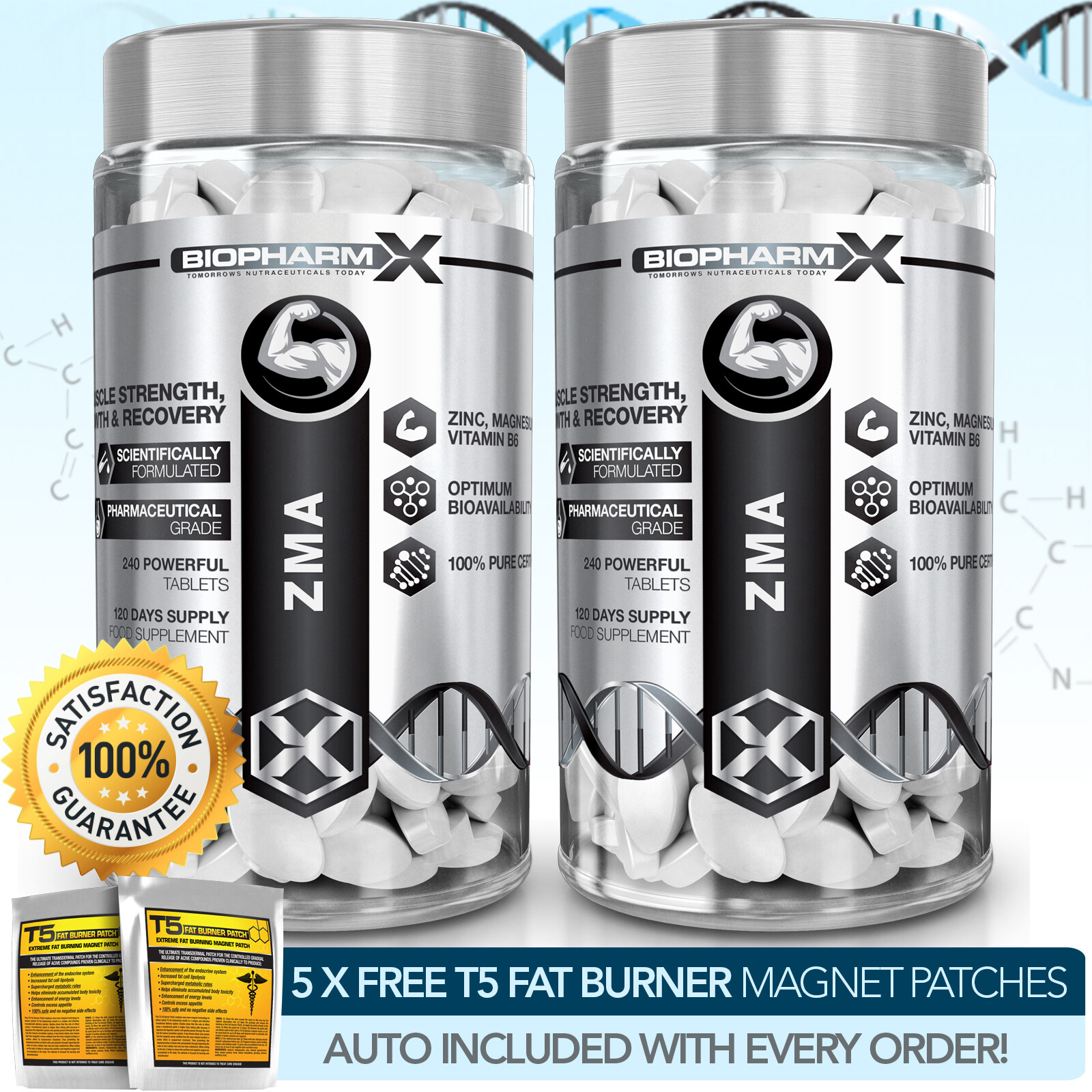 ZMA -STRONGEST LEGAL ANABOLIC TESTOSTERONE MUSCLE BOOSTER WITHOUT ...