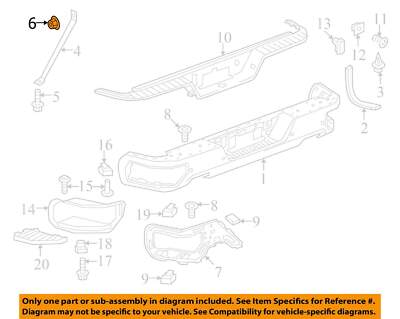 GM OEM 15-24 Acadia Suspension Components-Lower Cntrl Arm Nut 11546368 ...