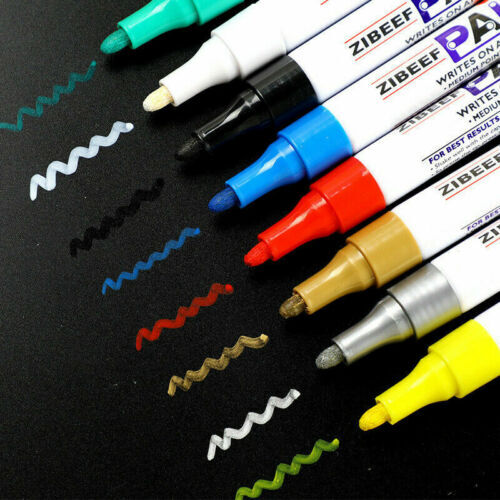 Waterproof Permanent Paint Marker Pen for Car Tyre Tire Tread Rubber ...