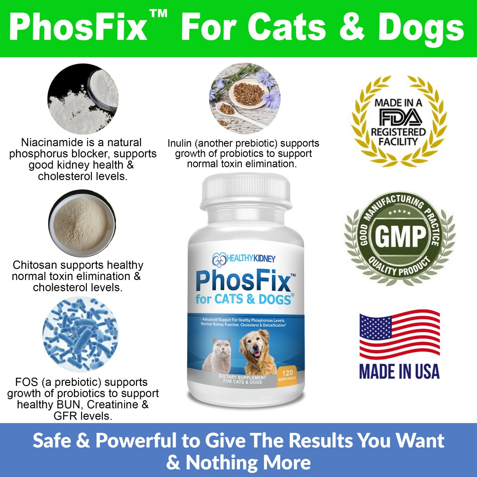 PhosFix for Cats & Dogs: Phosphorus Binder for Cats & Dogs | eBay