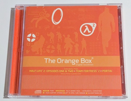 RARE Orange Box Original Soundtrack w/ Artwork MUSIC AUDIO CD Half-Life ...