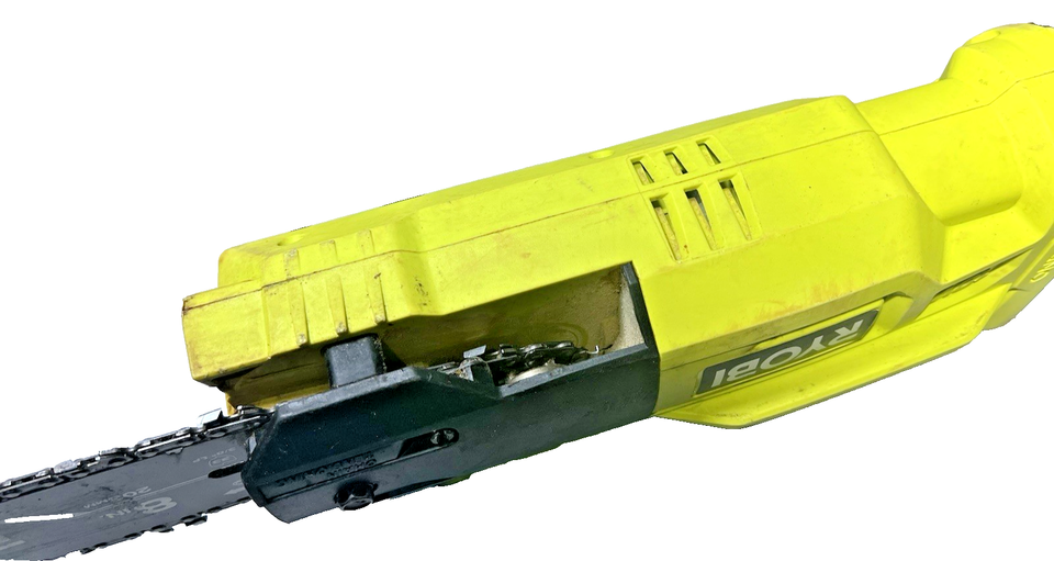 Ryobi 8 in. Battery Compact Pruning Mini Chainsaw and Pruner with 1.5 ...
