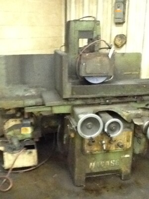 15″ x 23″ NAGASE HYDRAULIC SURFACE GRINDER INCREMENTAL DOWN FEED SPARK ...