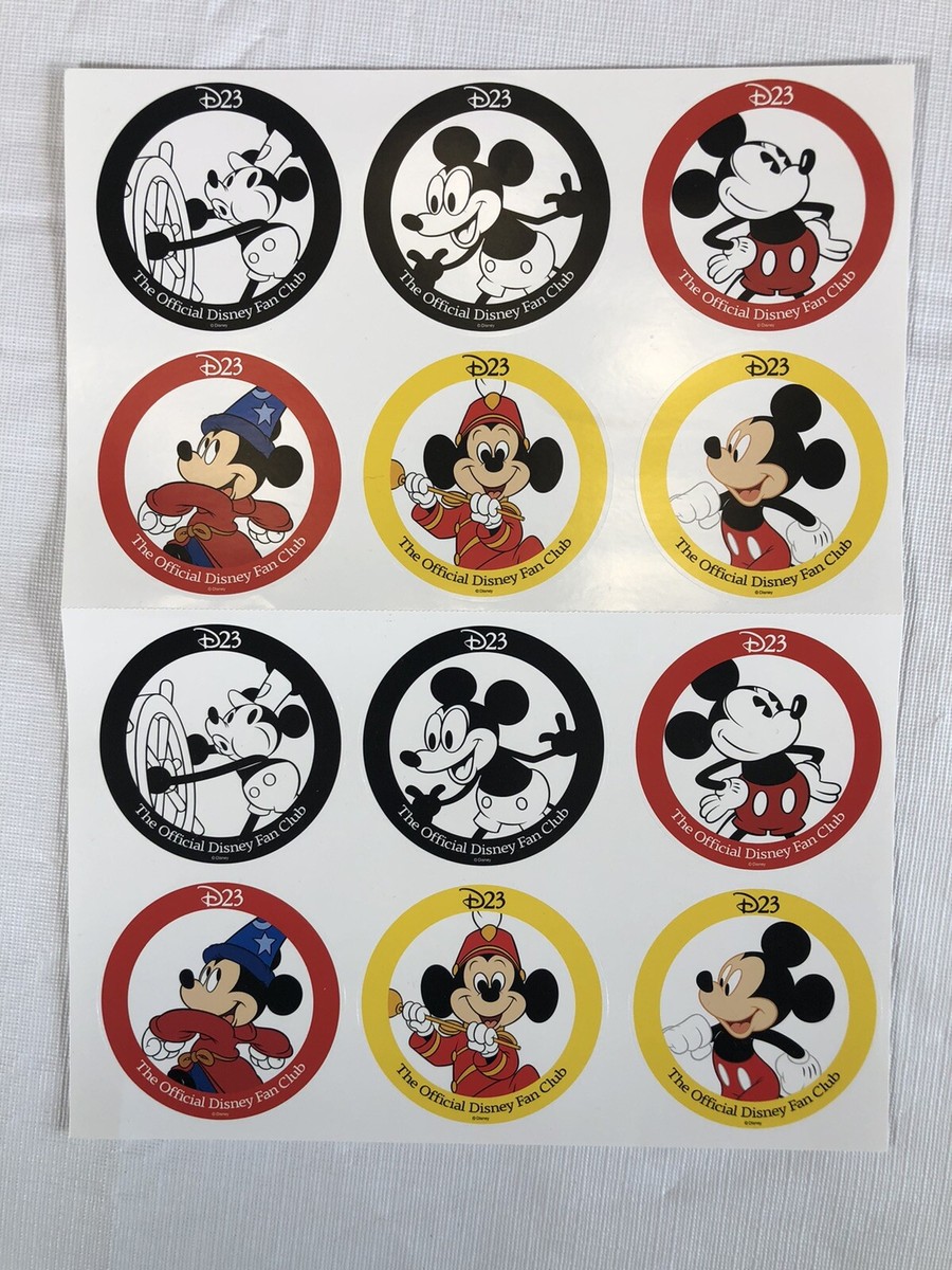 Mickey Mouse Printable Stickers
