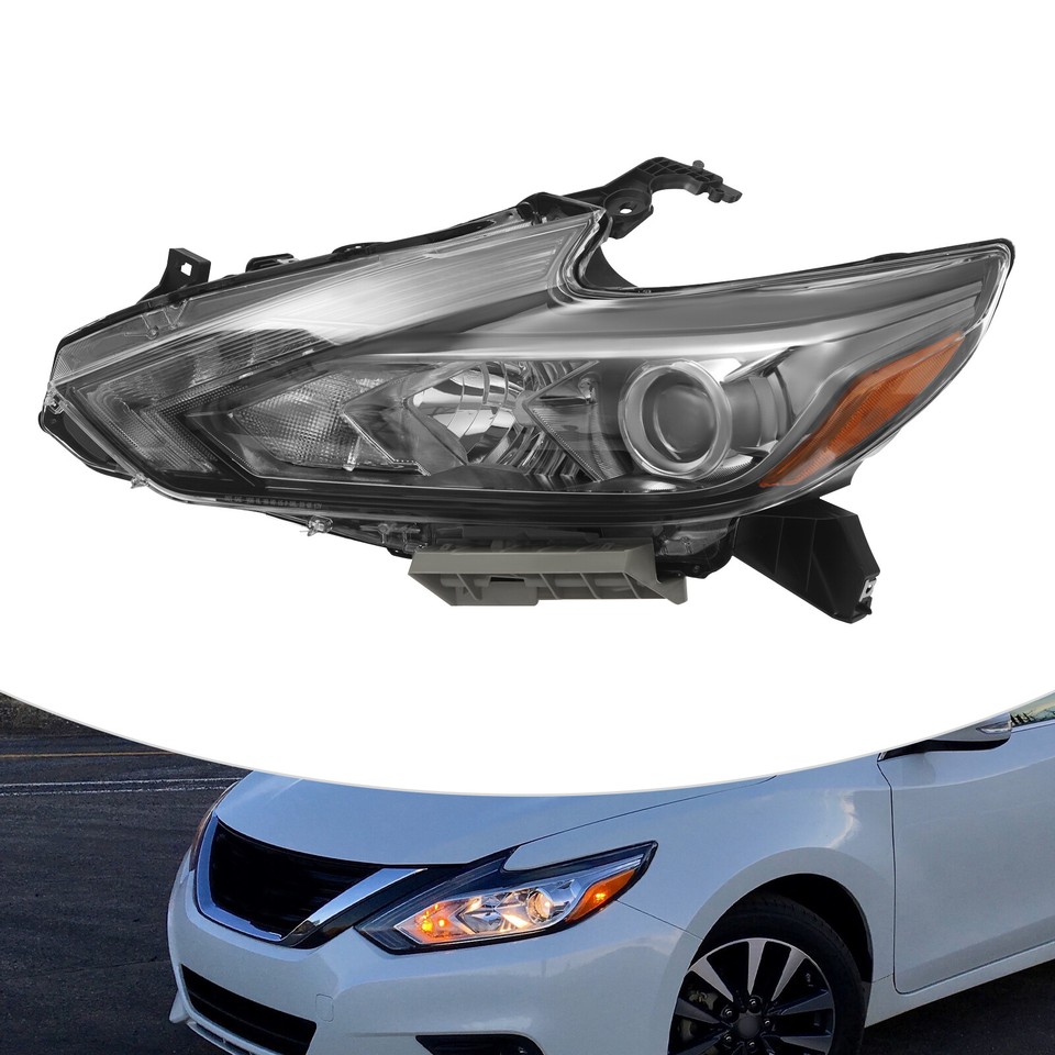 For 2016-2018 Nissan Altima LED Headlights Headlamps w/DRL Left+Right ...