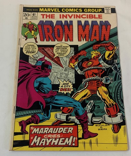 1973 Marvel IRON MAN #61 ~ lower to mid-grade | eBay Australia