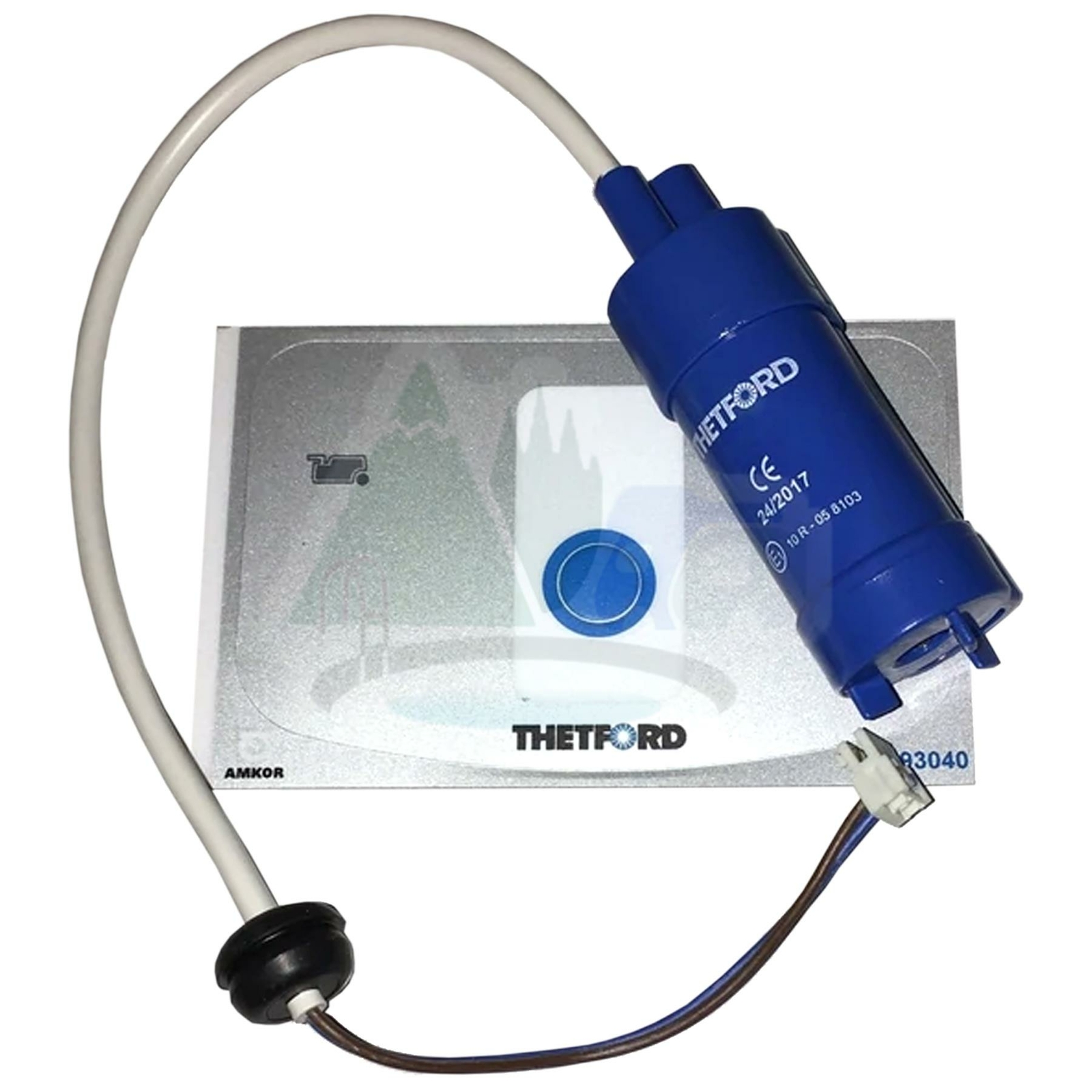 THETFORD C262 CWE SPARE REPLACEMENT FLUSH PUMP & CONTROL PANEL STICKER ...